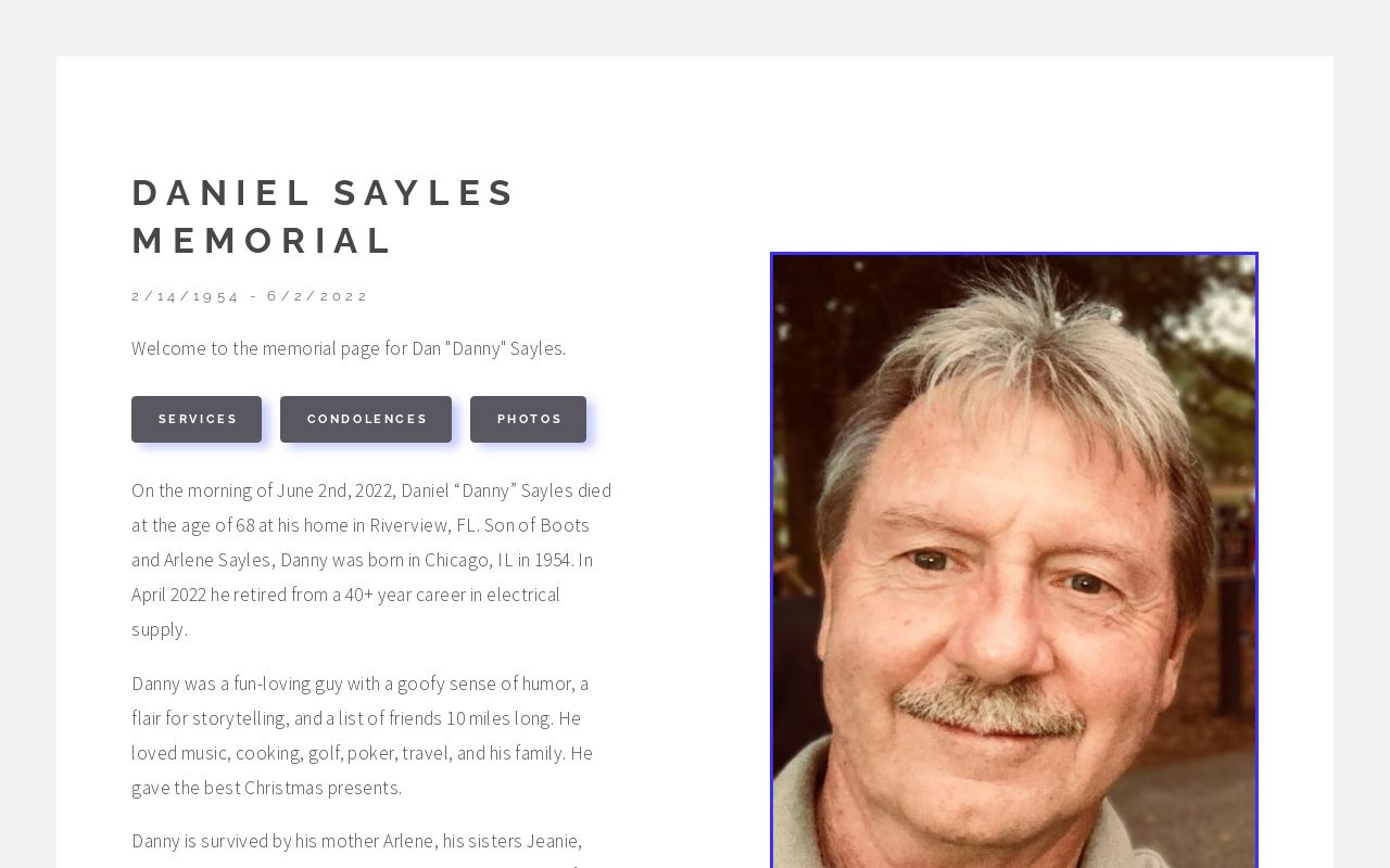 Daniel Sayles Memorial